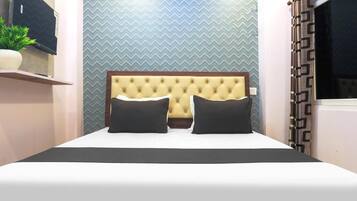 Quarto solteiro família, sacada, vista para a cidade | Cofres nos quartos, quartos à prova de som