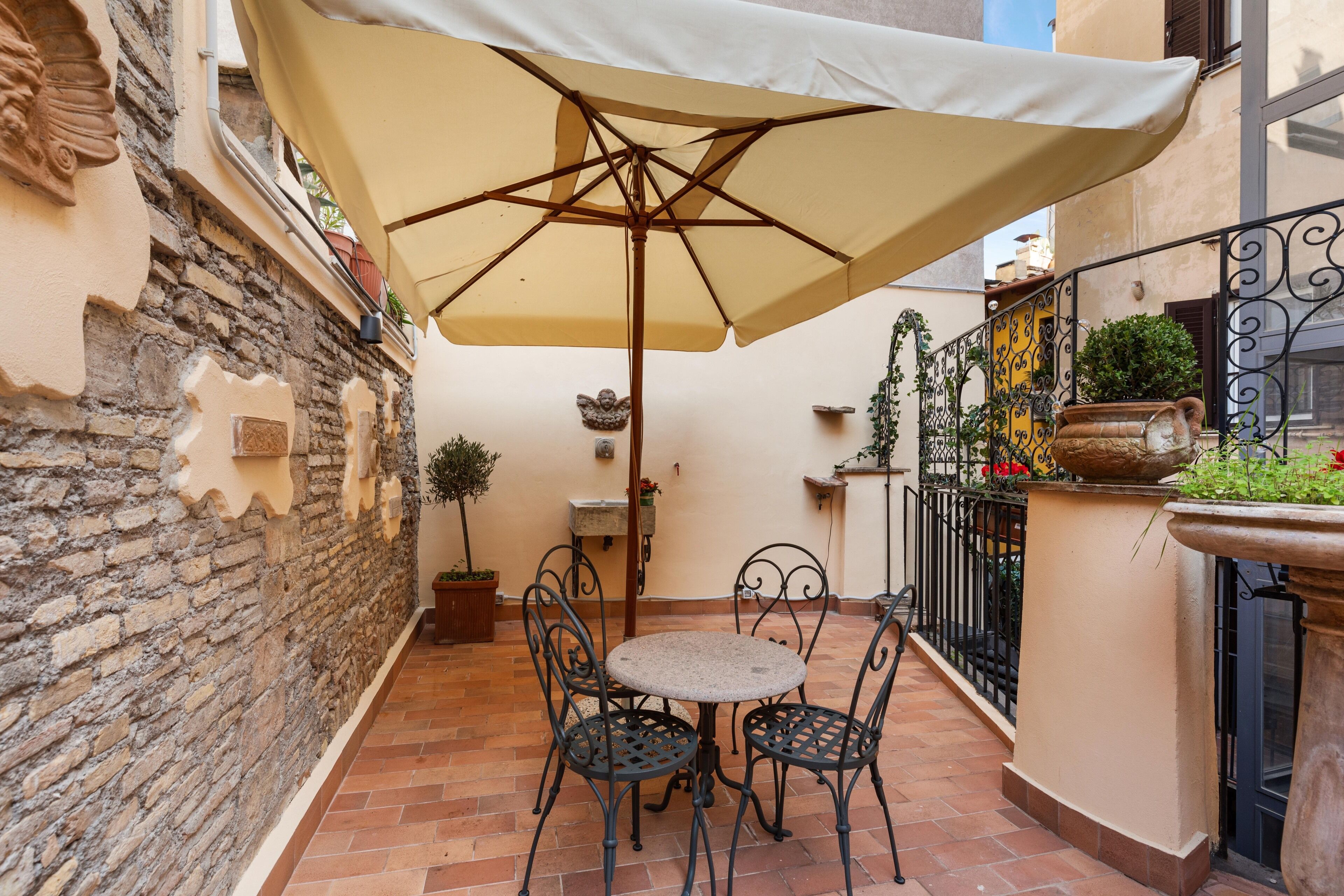 Apartamento (1 Bedroom) | Terraço/pátio