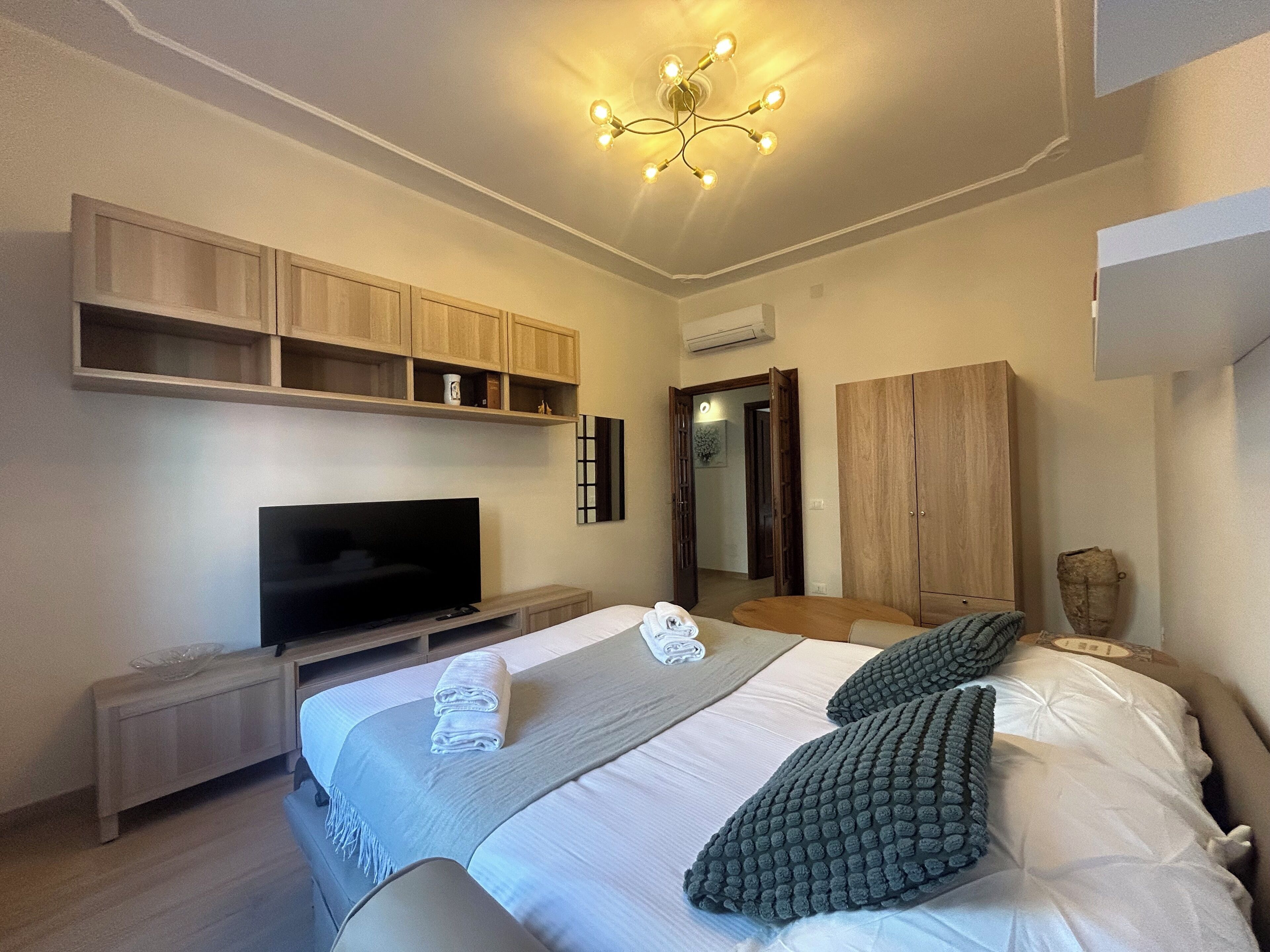 Apartamento (1 Bedroom) | 1 quarto, ferro/tábua de engomar, berços/camas para crianças 