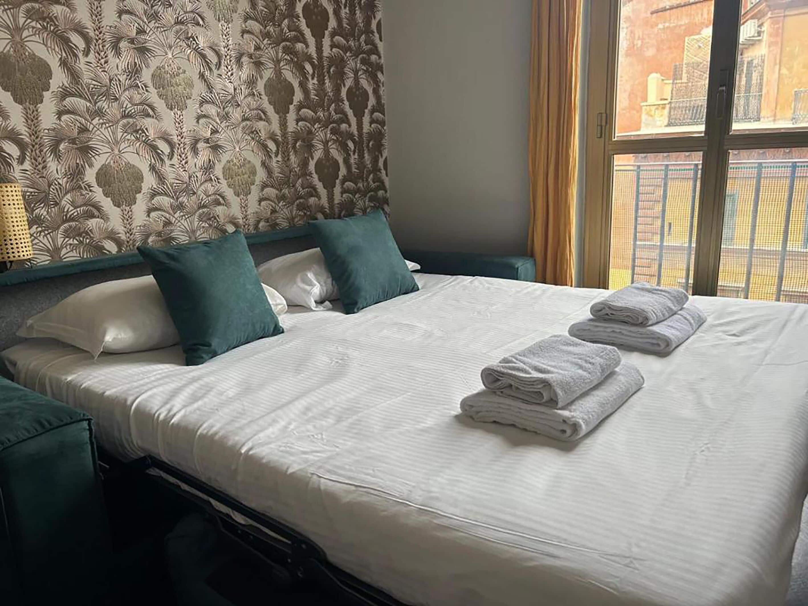 Quarto Quádruplo (1 Bedroom) | 1 quarto, berços/camas para crianças, Wi-fi grátis 