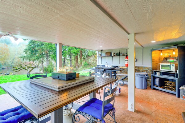 Peaceful Patio View! Waterfront Puget Sound Unit - Poulsbo, WA