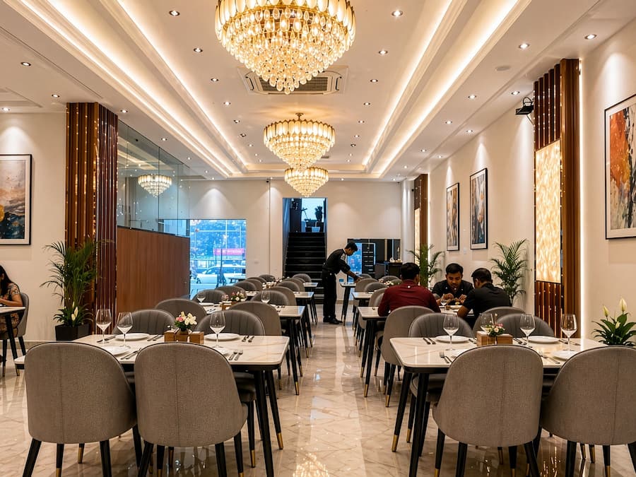 Pequeno-almoço tipo buffet diário mediante uma taxa