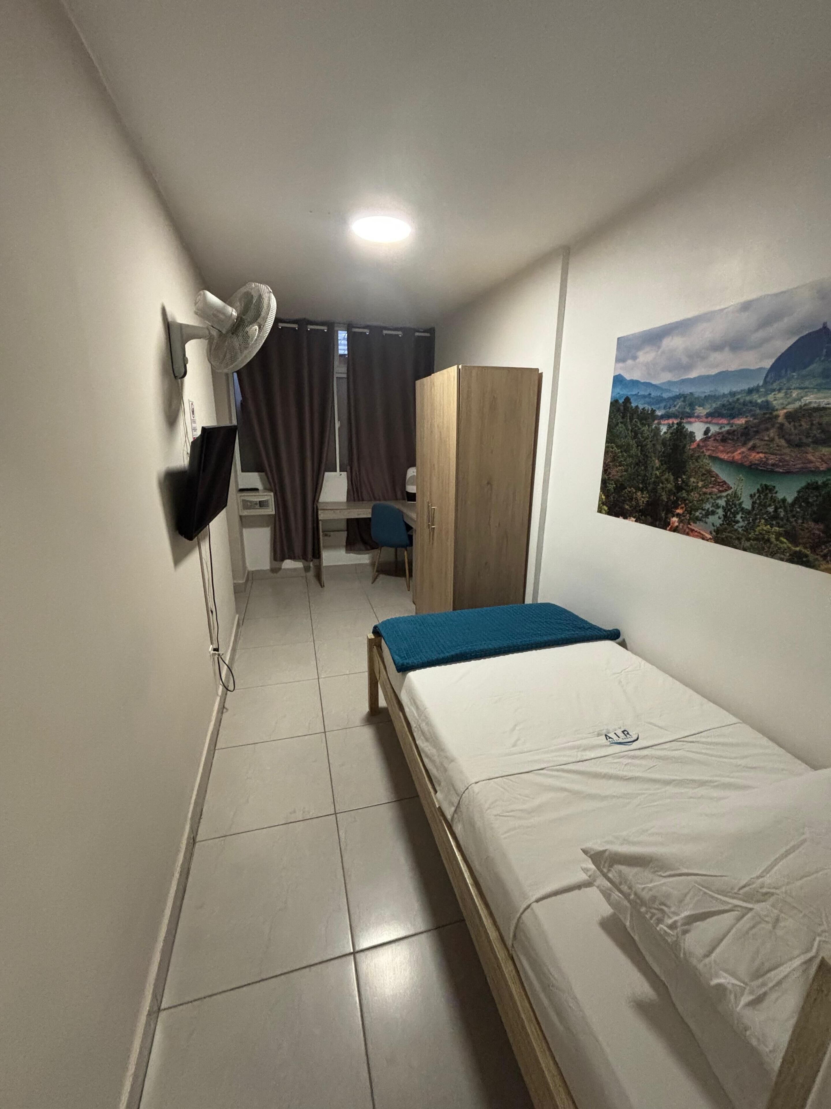 Quarto Individual Clássico | Cofre no quarto, ferro/tábua de engomar, Wi-fi grátis 