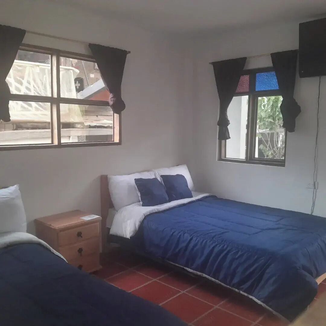 Quarto duplo clássico, sacada, vista para o jardim | Wi-Fi de cortesia