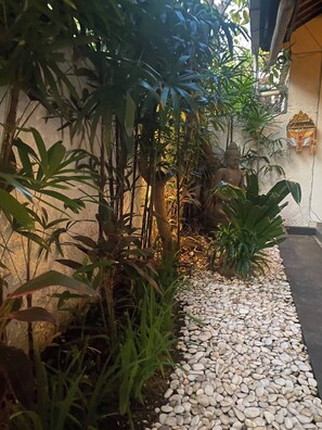 Villa, 2 quartos, fumadores, piscina privativa | Jardim