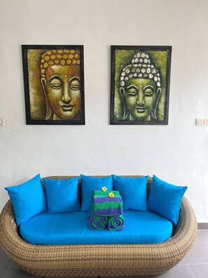 Villa, 2 quartos, fumadores, piscina privativa | Interior