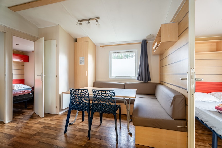 Comfortable Mobile Home B016 6 Guests Private Terrace & Shared Garden - Rust