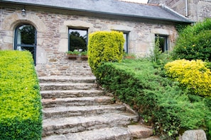 Casa de Campo Deluxe, casa de banho anexa, vista para o pátio | Exterior