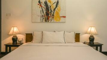 Villa Deluxe, varanda, vista para a montanha | Ferro/tábua de engomar, Wi-fi grátis