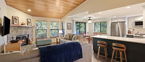 Casa, 3 quartos | Sala de estar