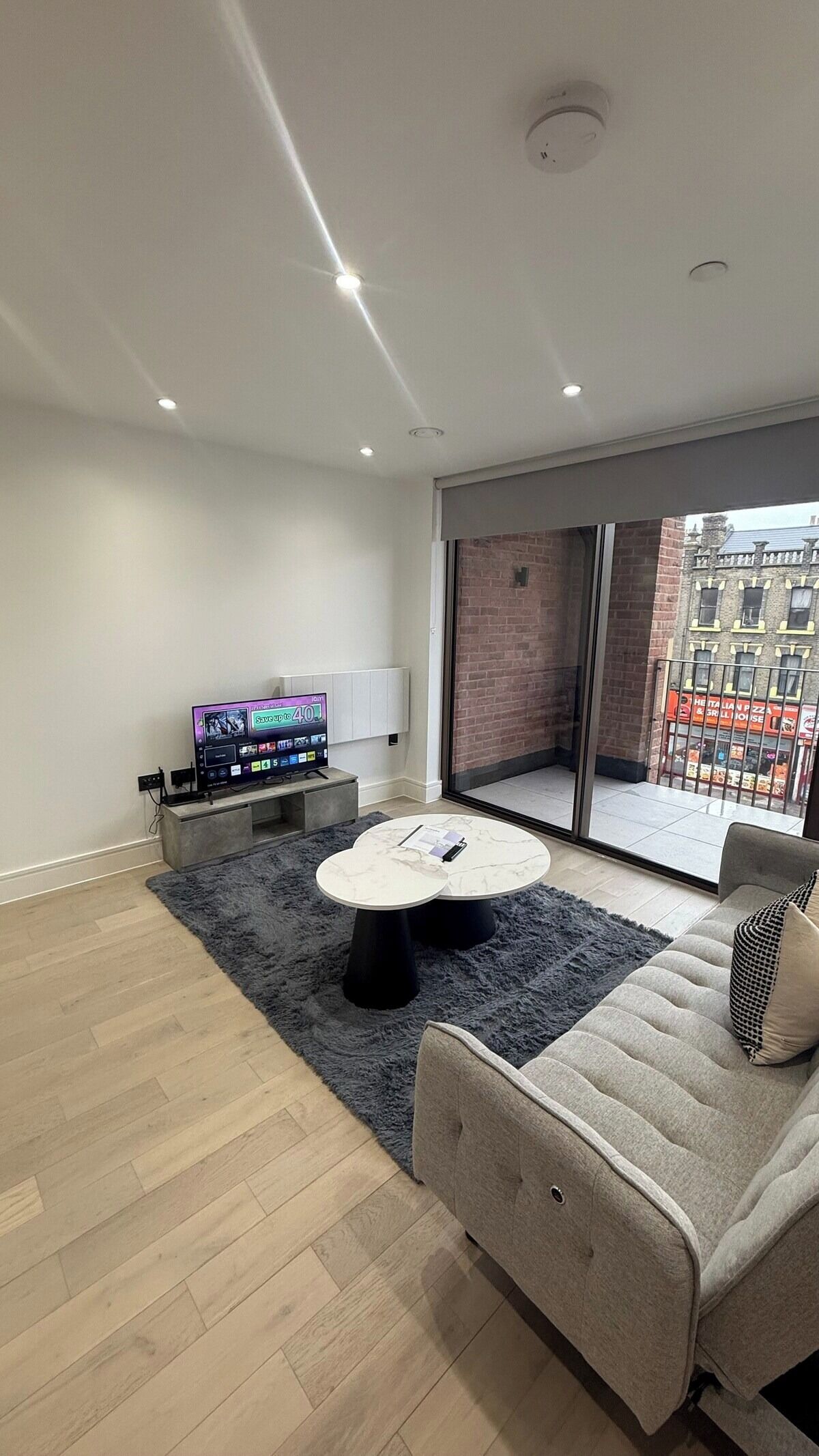 Apartamento, 2 quartos | Área de estar