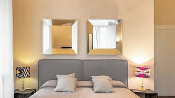 Quarto Deluxe | Secretária, Wi-fi grátis, roupa de cama fornecida