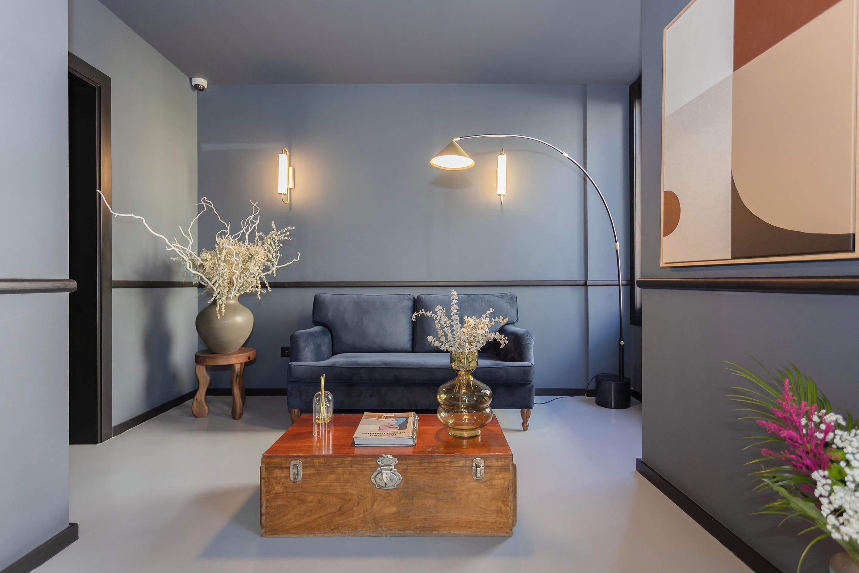 Sala de estar do lobby