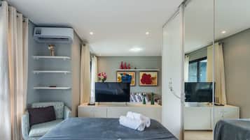 Apartamento básico | 1 quarto, Wi-Fi de cortesia