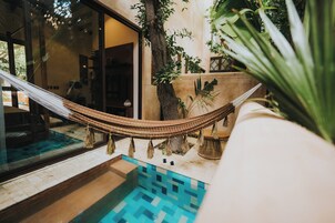 Deluxe room Plunge pool | Terraço/pátio interior