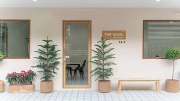 Fachada da propriedade