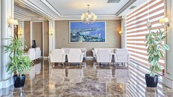 Sala de estar do lobby