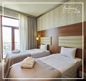 Quarto Twin | Secretária, Wi-fi grátis