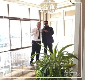 Sala de estar do lobby