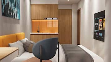 Estúdio Standard | Secretária, Wi-fi grátis