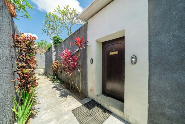 Fachada da propriedade