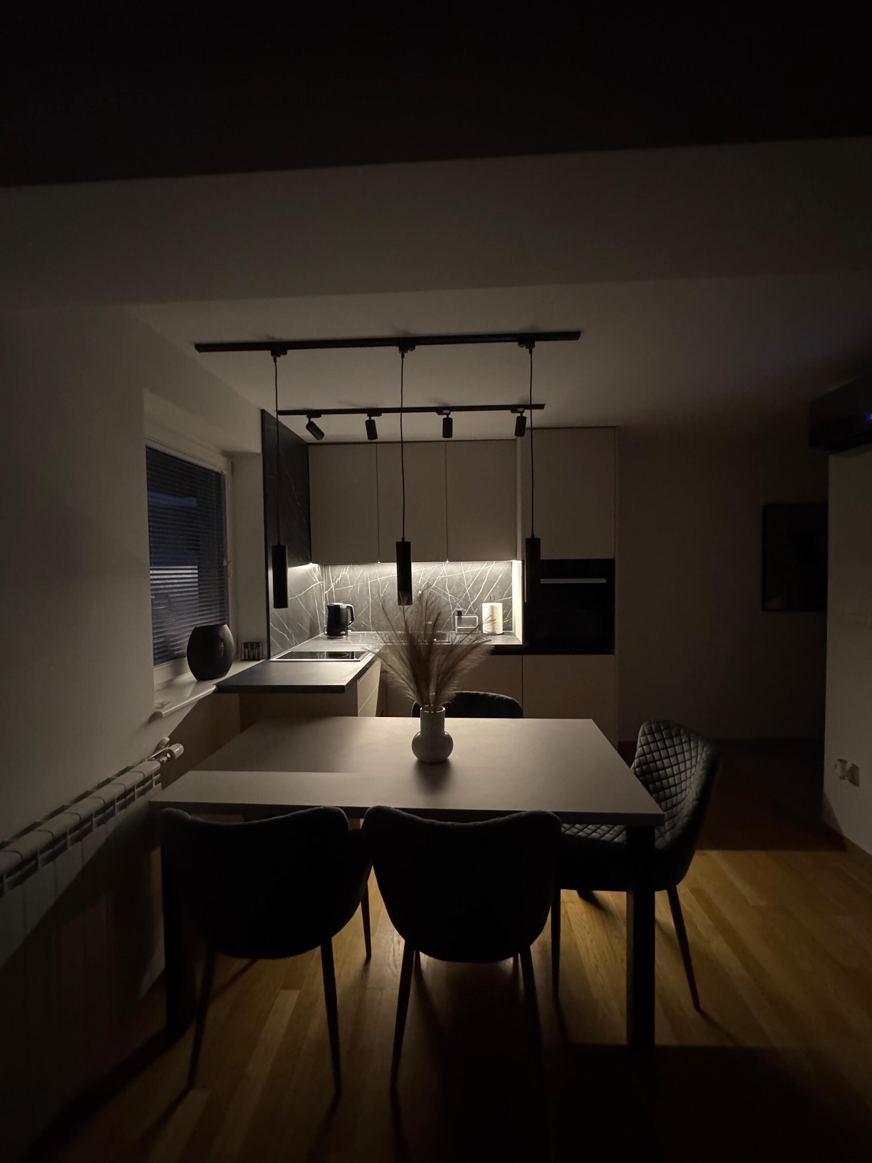 Apartamento de Luxo, varanda, vista para o jardim | Cozinha privada