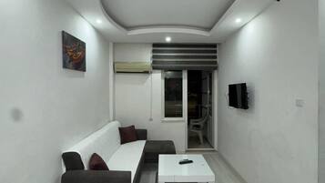 Estúdio Económico, varanda, Vista para a cidade | Sala de estar