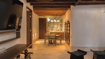 Suite, 1 cama king-size | Sala de estar