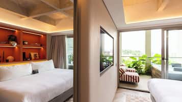 Suite Júnior, banheira de hidromassagem grande | Cofre no quarto, Wi-fi grátis