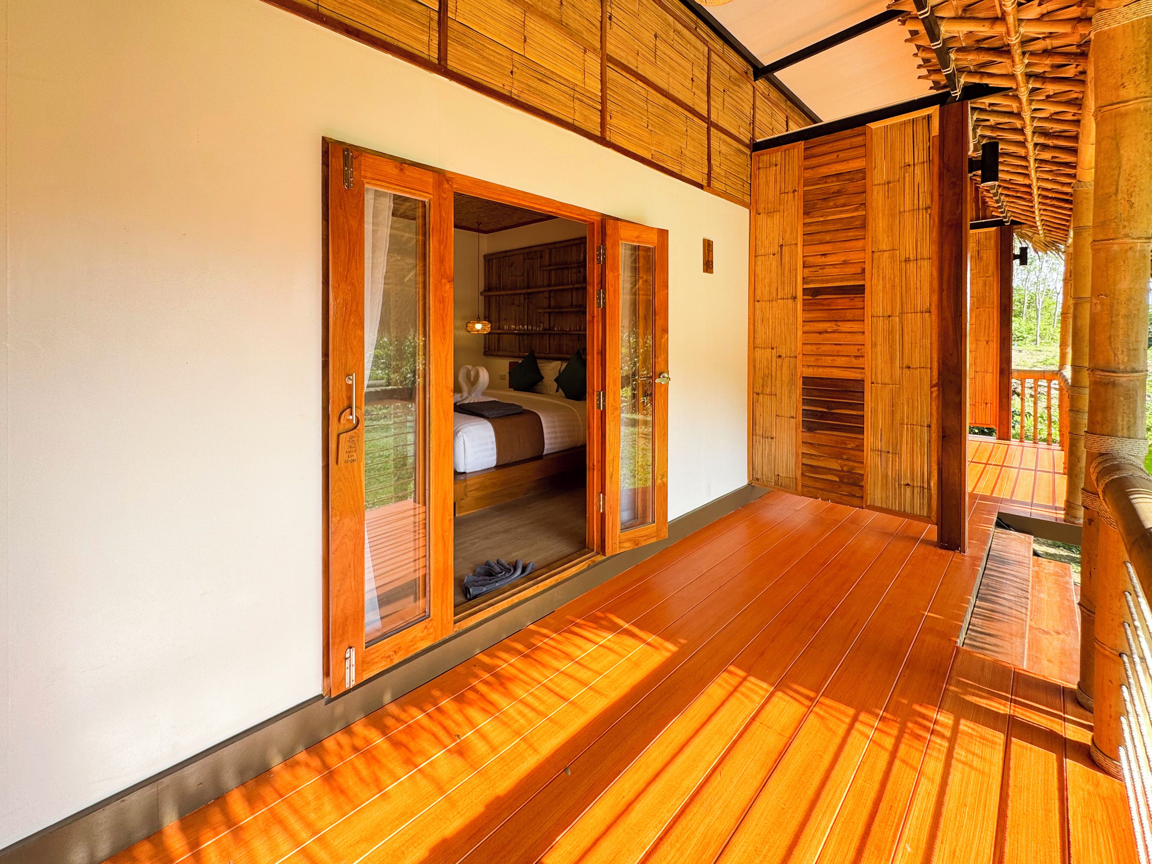 Quarto Duplo Superior, 1 cama king-size | Terraço/pátio interior