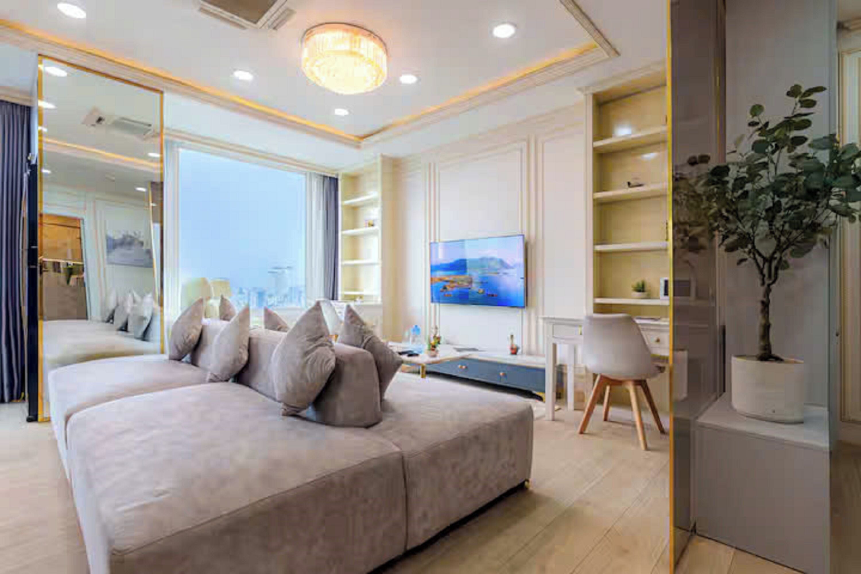 Suite Familiar, 3 quartos, acesso ao Club Lounge, Vista para a cidade | Vista do quarto