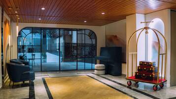 Sala de estar do lobby