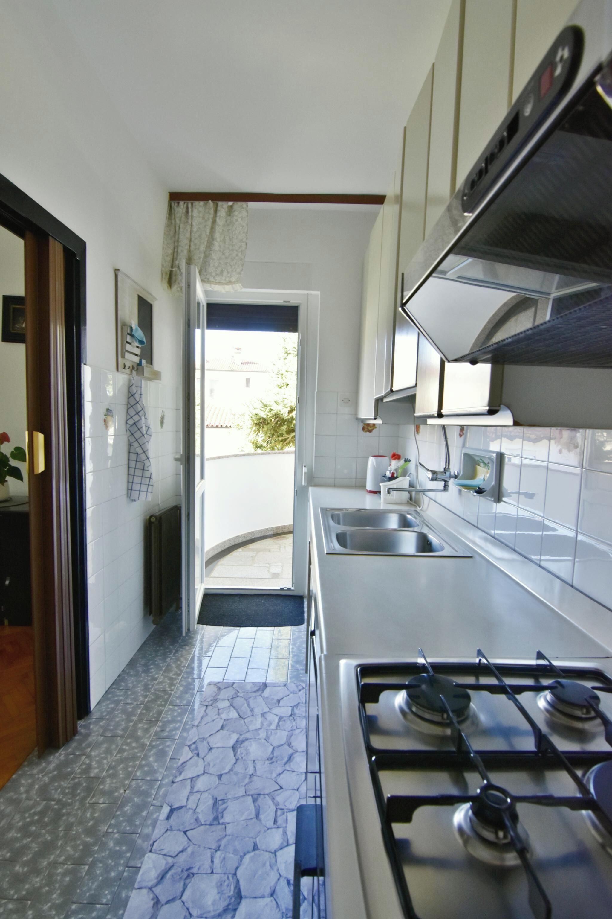 Apartamento, 3 quartos, pátio, vista para o jardim | Interior