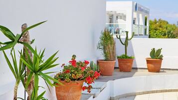 Apartamento, 1 quarto, para fumantes, terraço | Sacada