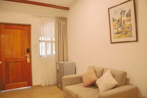 Quarto duplo executivo, vista para o jardim | Cofres nos quartos, Wi-Fi de cortesia, acesso para cadeiras de rodas