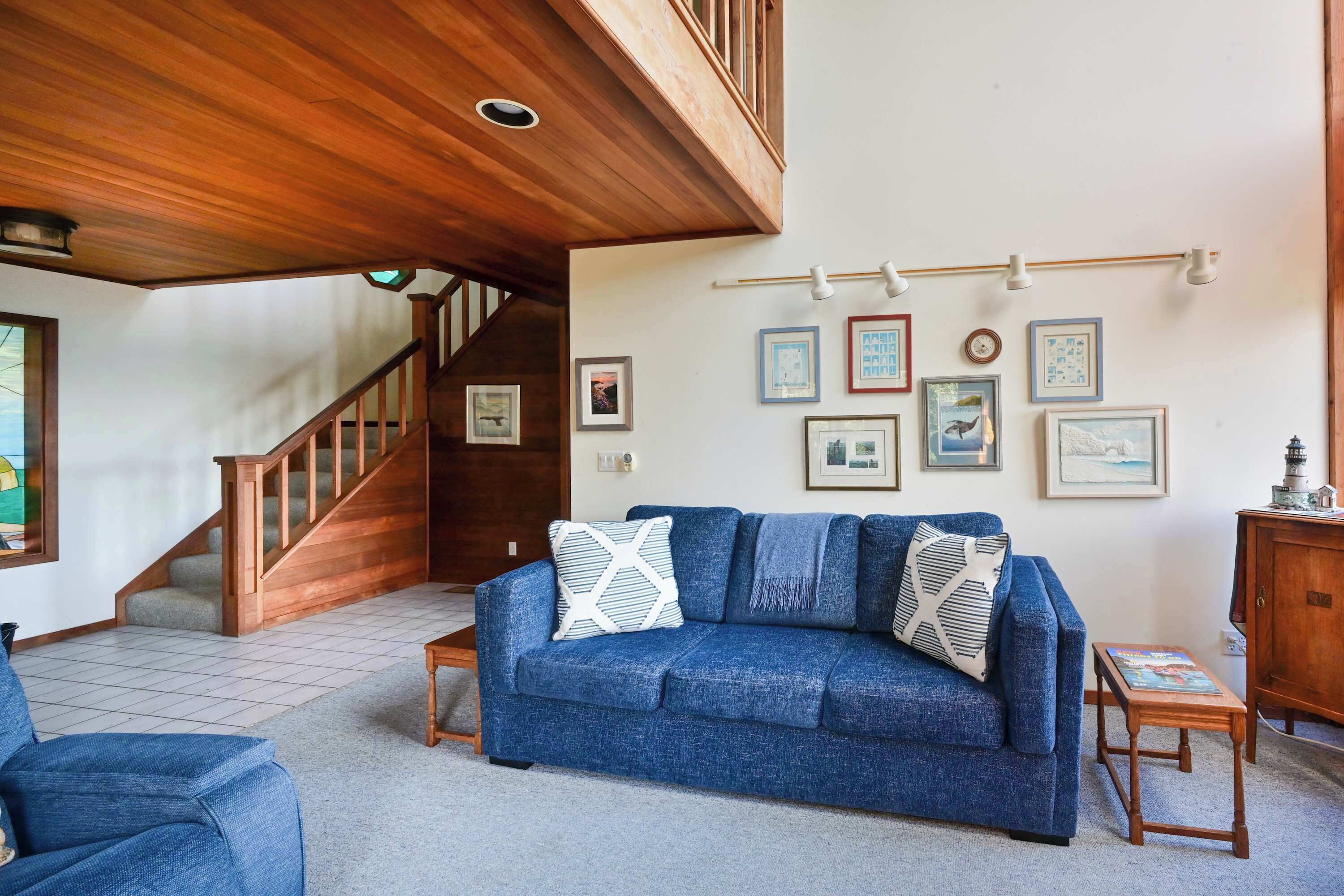 Ocean View Home With Fireplace, Hot Tub, Deck - Mendocino, CA