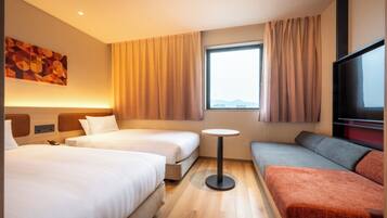 Quarto duplo conforto | Cofres nos quartos, cortinas blackout, Wi-Fi de cortesia