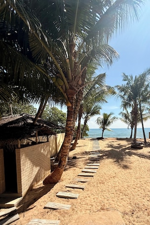 Vista do alojamento. OLA Tangalle