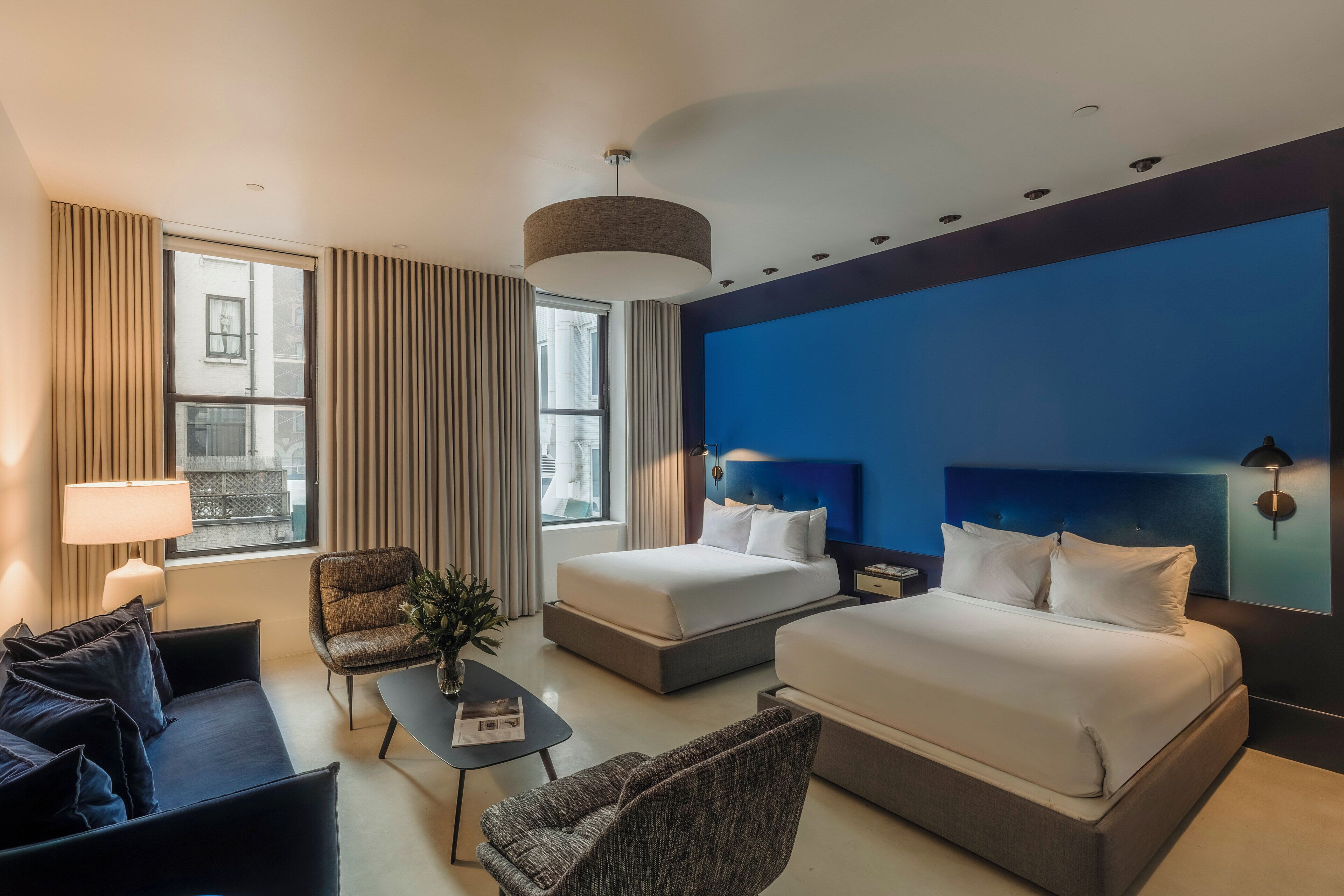 Quarto Duplo, 2 camas queen-size | Vista do quarto