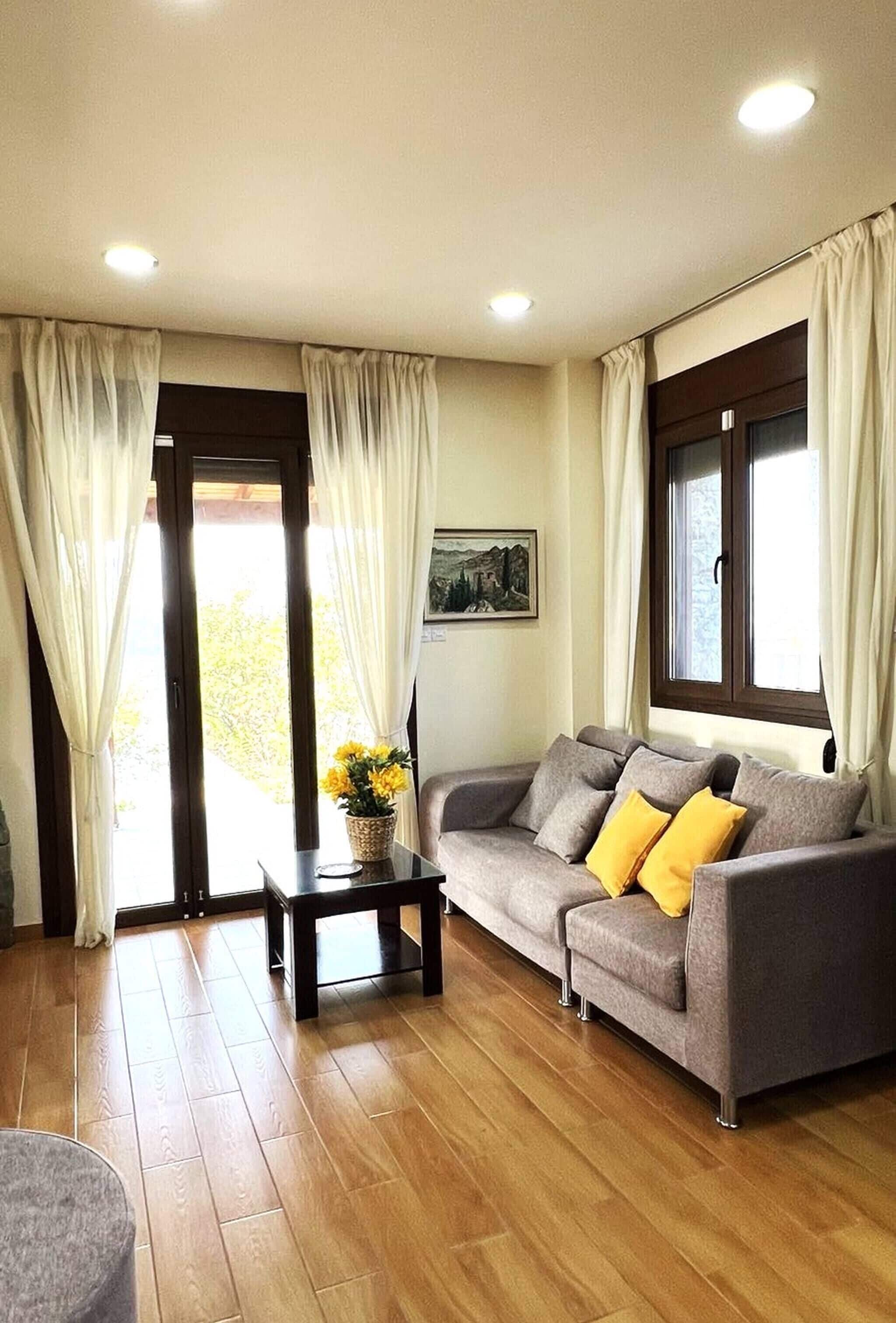 Villa, 4 quartos, terraço, vista para a montanha | Sala de estar