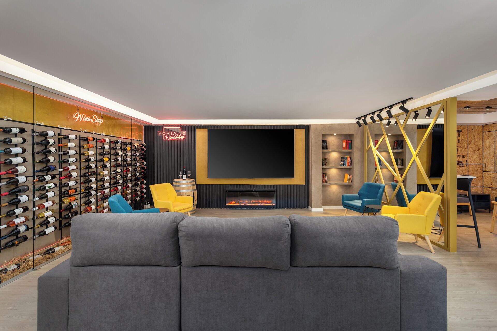 Sala de estar do lobby