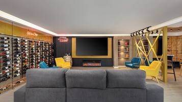 Sala de estar do lobby