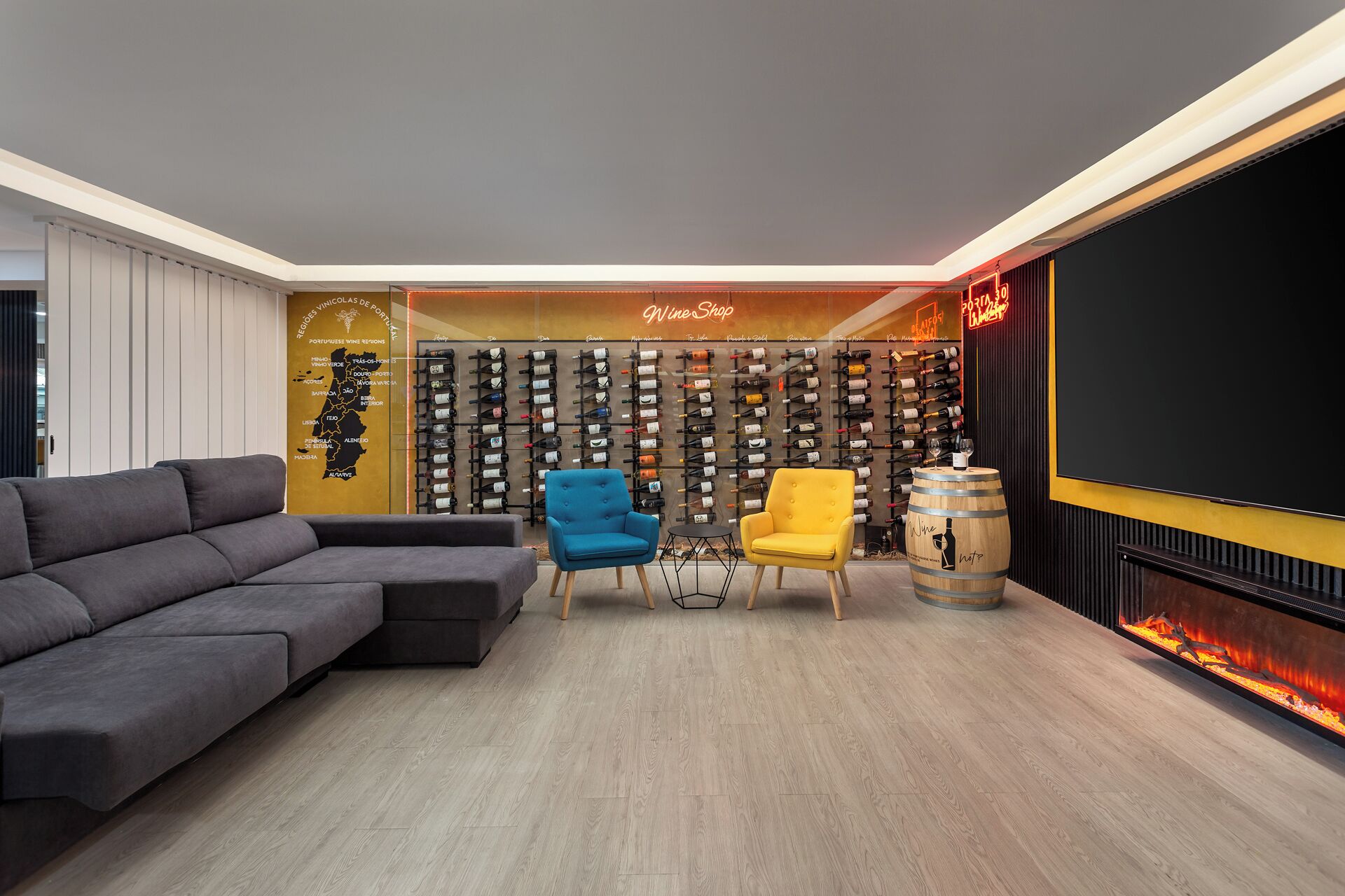 Sala de estar do lobby