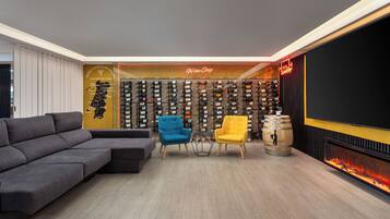 Sala de estar do lobby