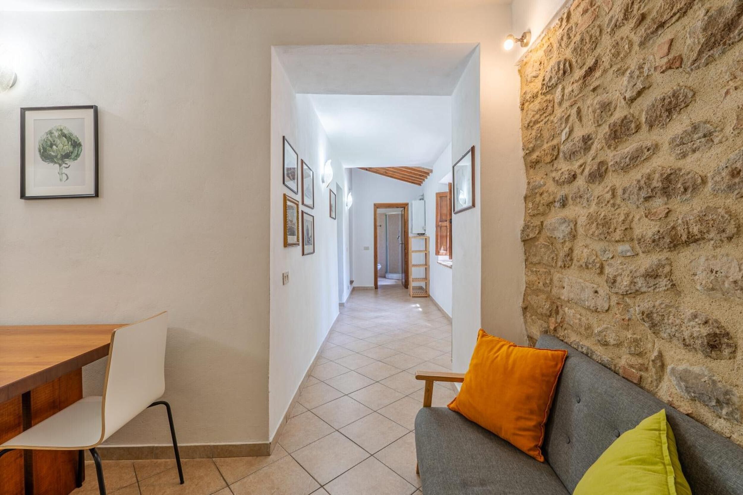 Apartamento 'Rosso' Con Piscina, Jardín Compartido Y Wi-fi - Volterra