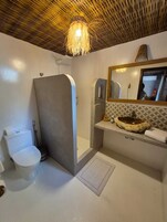 Suite Deluxe, pátio | Casa de banho