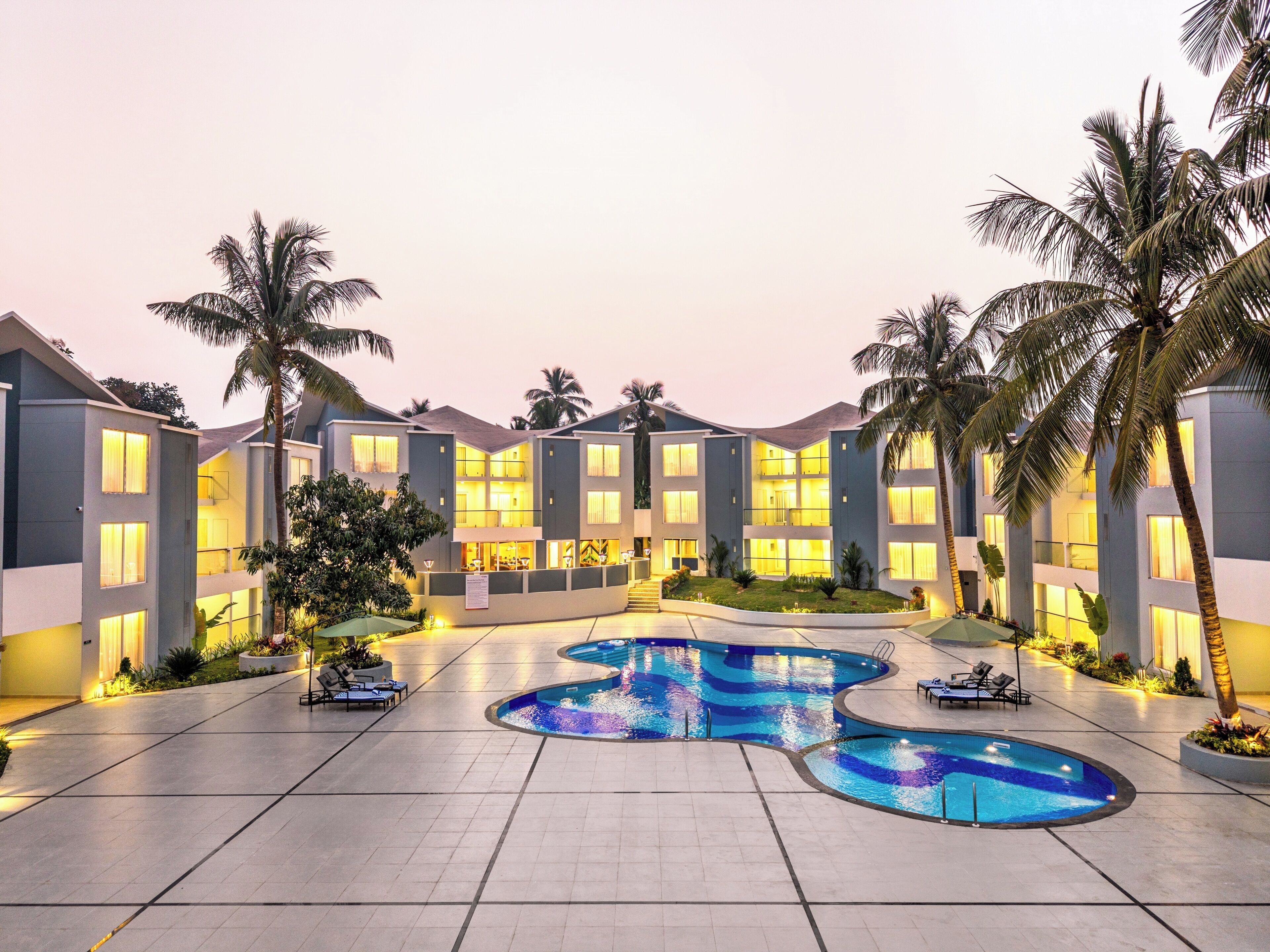 Fachada do alojamento