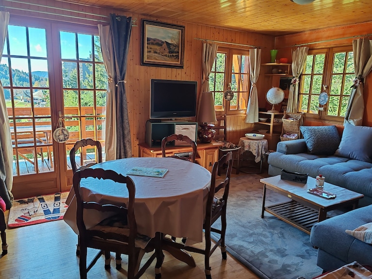 Chalet « Le Mouflon » : Vue Montagne, Jardin Partagé Et Wi-fi - Le Lioran (Super Lioran)