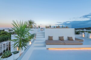 Terraço no piso superior