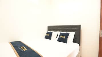 Quarto Duplo Deluxe | Secretária, Wi-fi grátis, roupa de cama fornecida